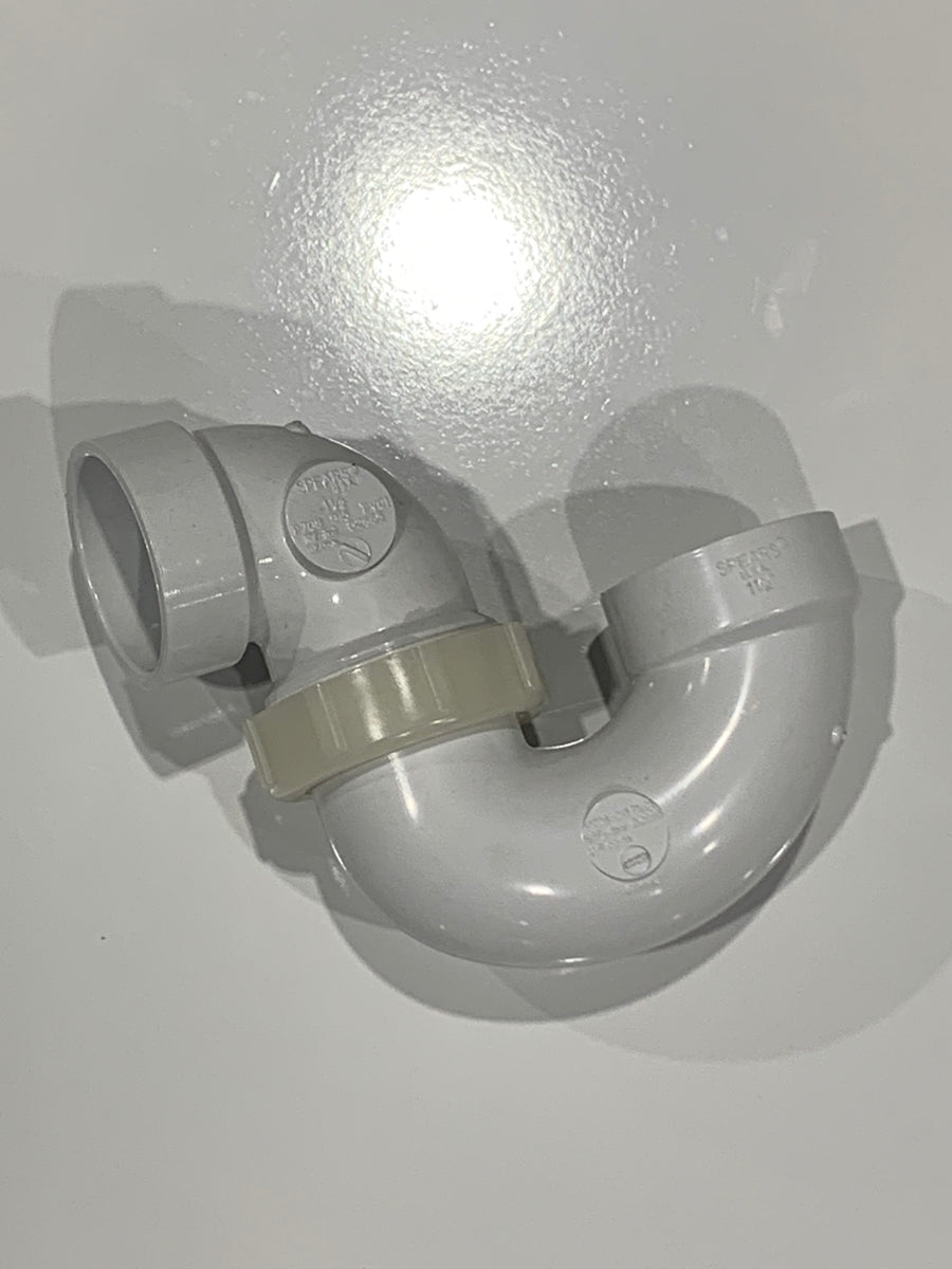 1-1/2" PVC DWV P-Trap w/ Plastic Nut – Fix A Trailer