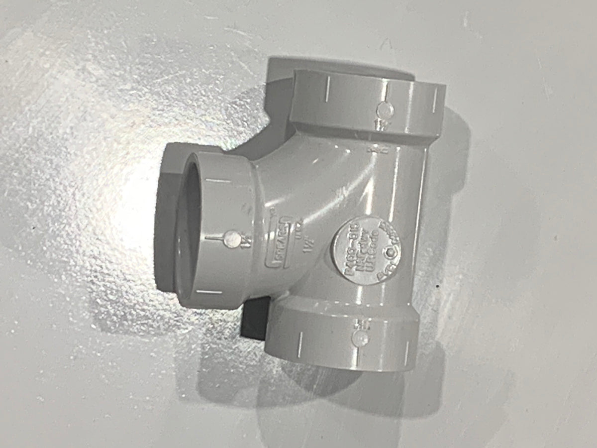 1-1/2" PVC Directional Tee – Fix A Trailer
